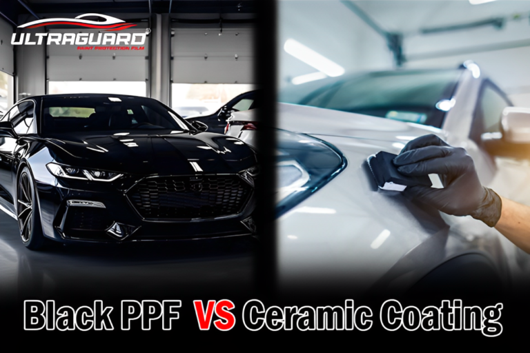 Black PPF vs. Ceramic Coating: Best Paint Protection Option