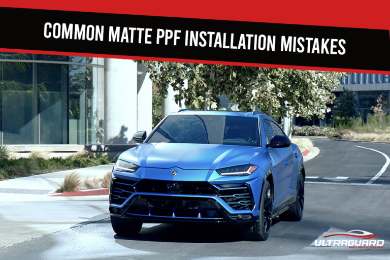 Explore these Usual Mistakes of Installing Matte PPF